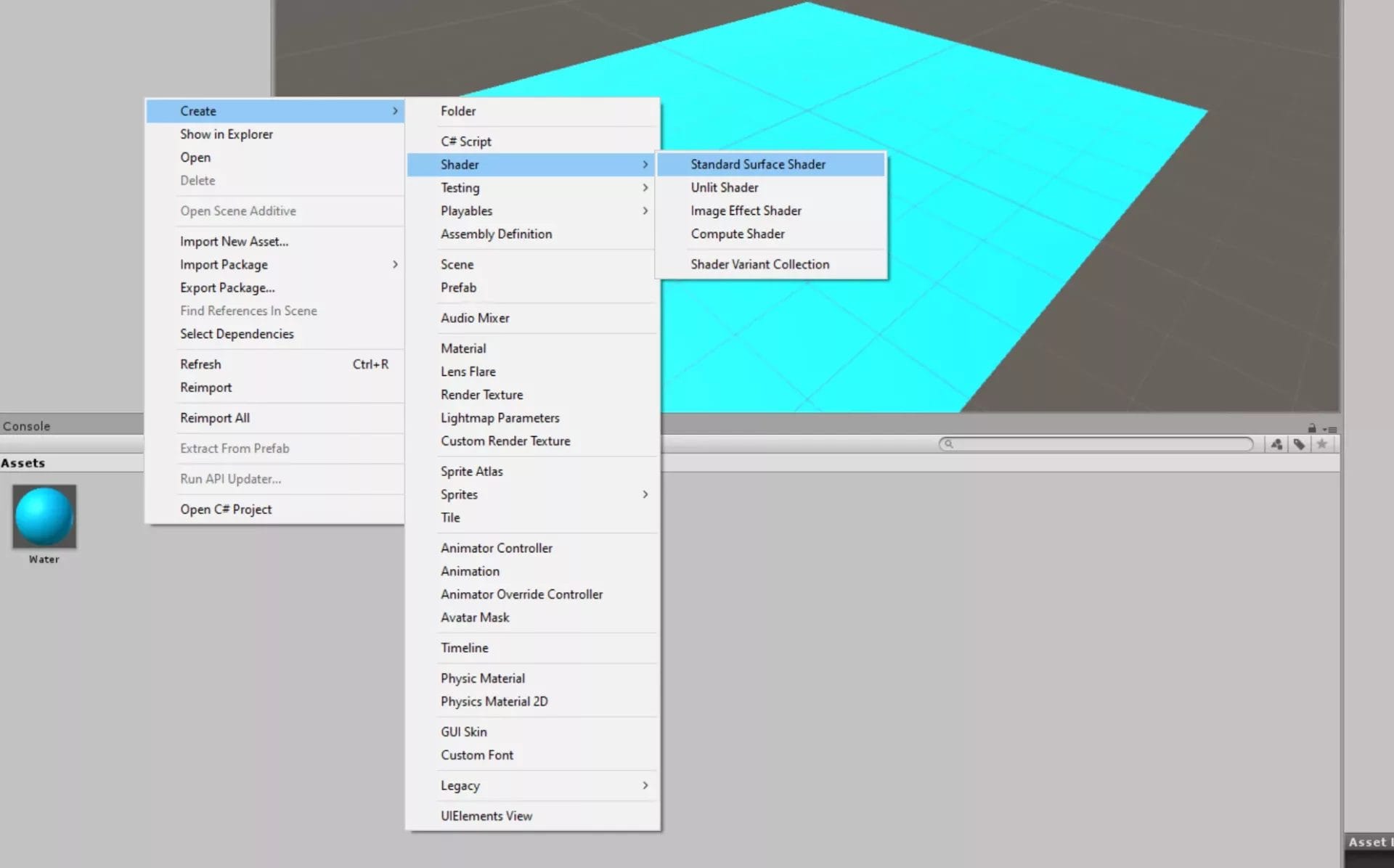 How To Make Water In Unity