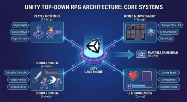 How to Make Top-Down RPG game with Unity